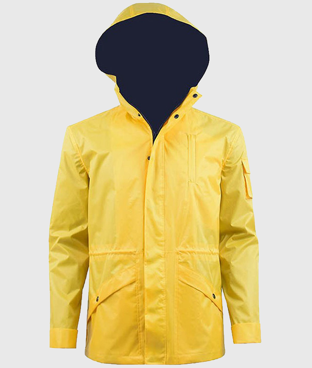 Jonas Kahnwald Dark Yellow Hooded Jacket I US Jackets