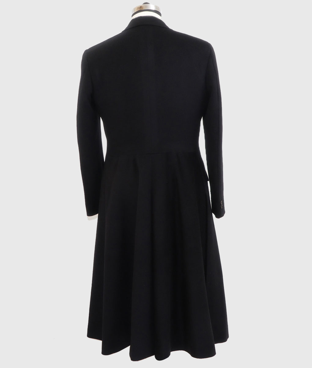 The Matrix 4 Neo Black Coat | Keanu Reeves Wool Blend Coat