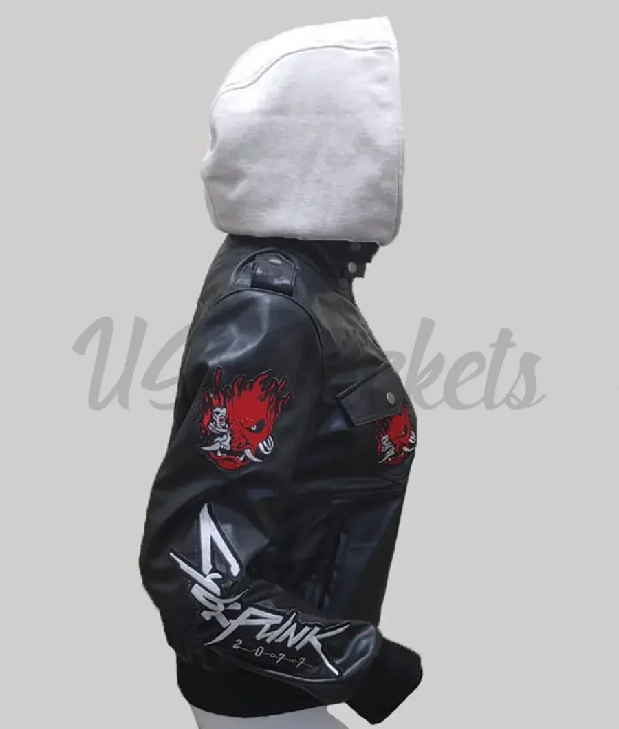 Cyberpunk 2077 Samurai Leather Jacket - Usjackets