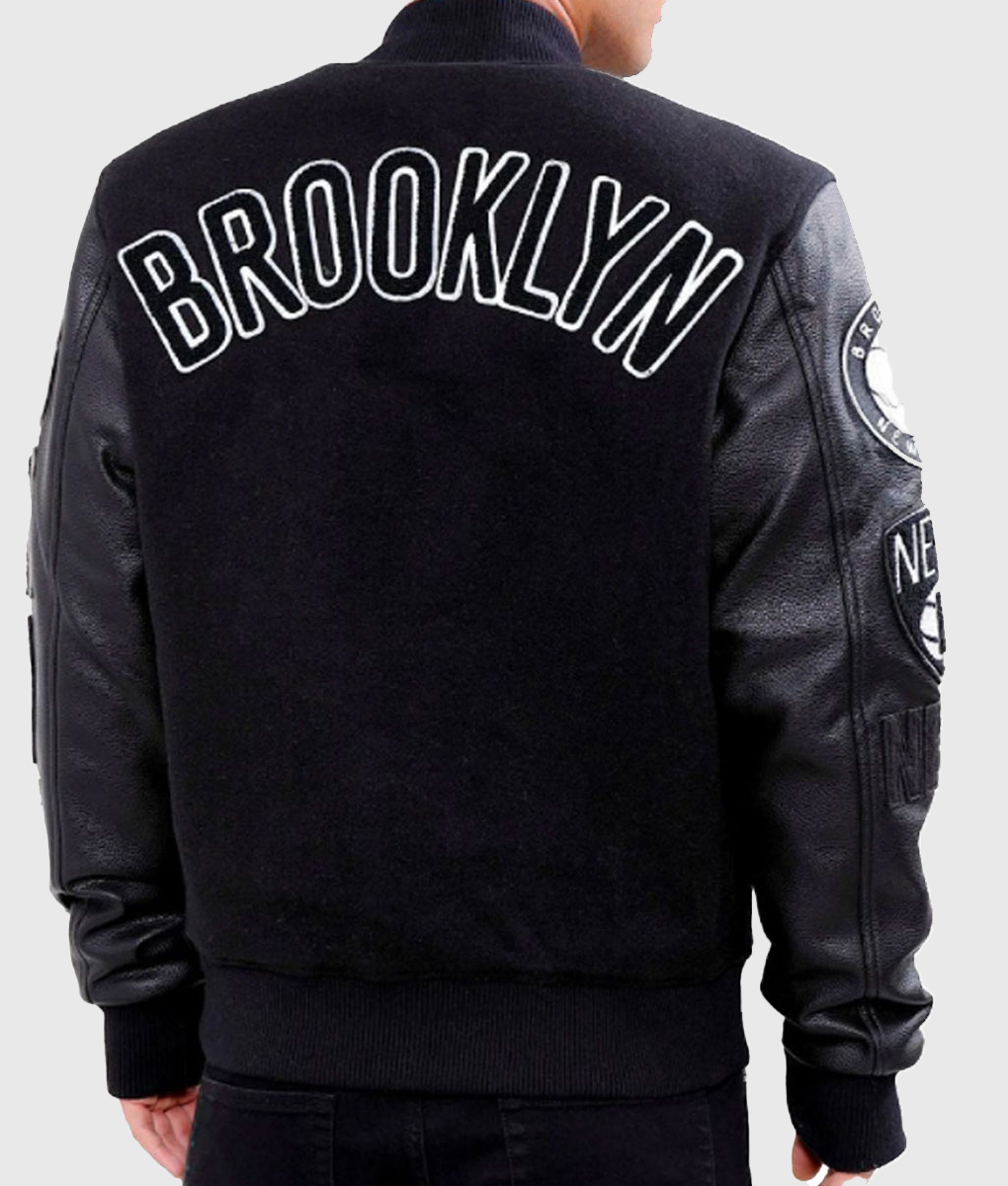 Brooklyn Nets Varsity Jacket - New York Varsity Jacket | Usjackets