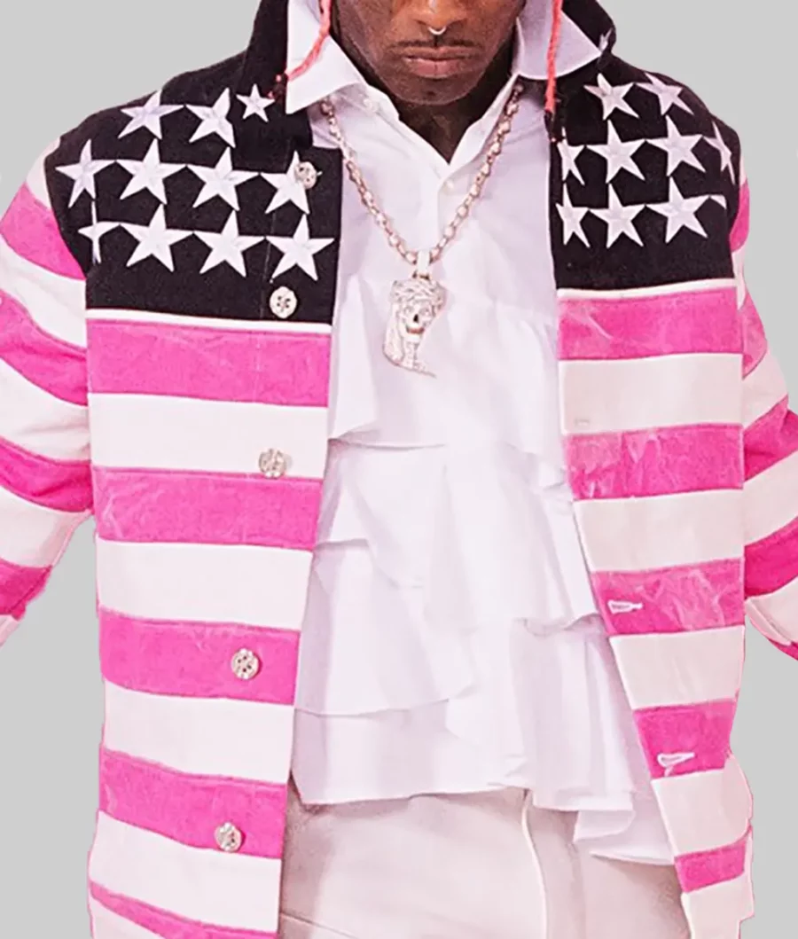 Lil Uzi Vert American Flag Jacket - Lil Uzi Vert Jacket