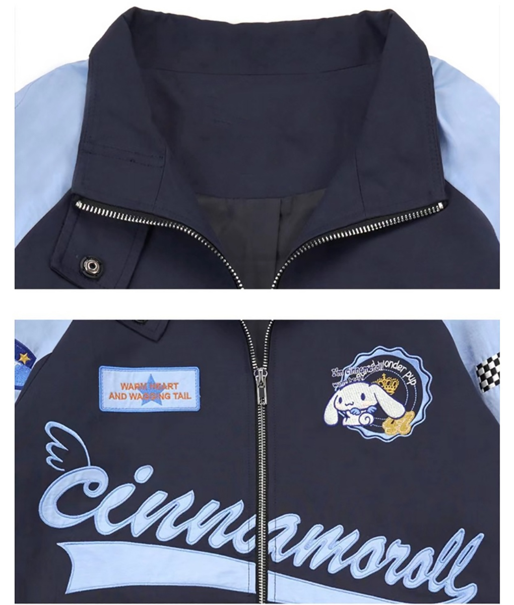Cinnamoroll Racer Jacket - Cinnamoroll Jacket