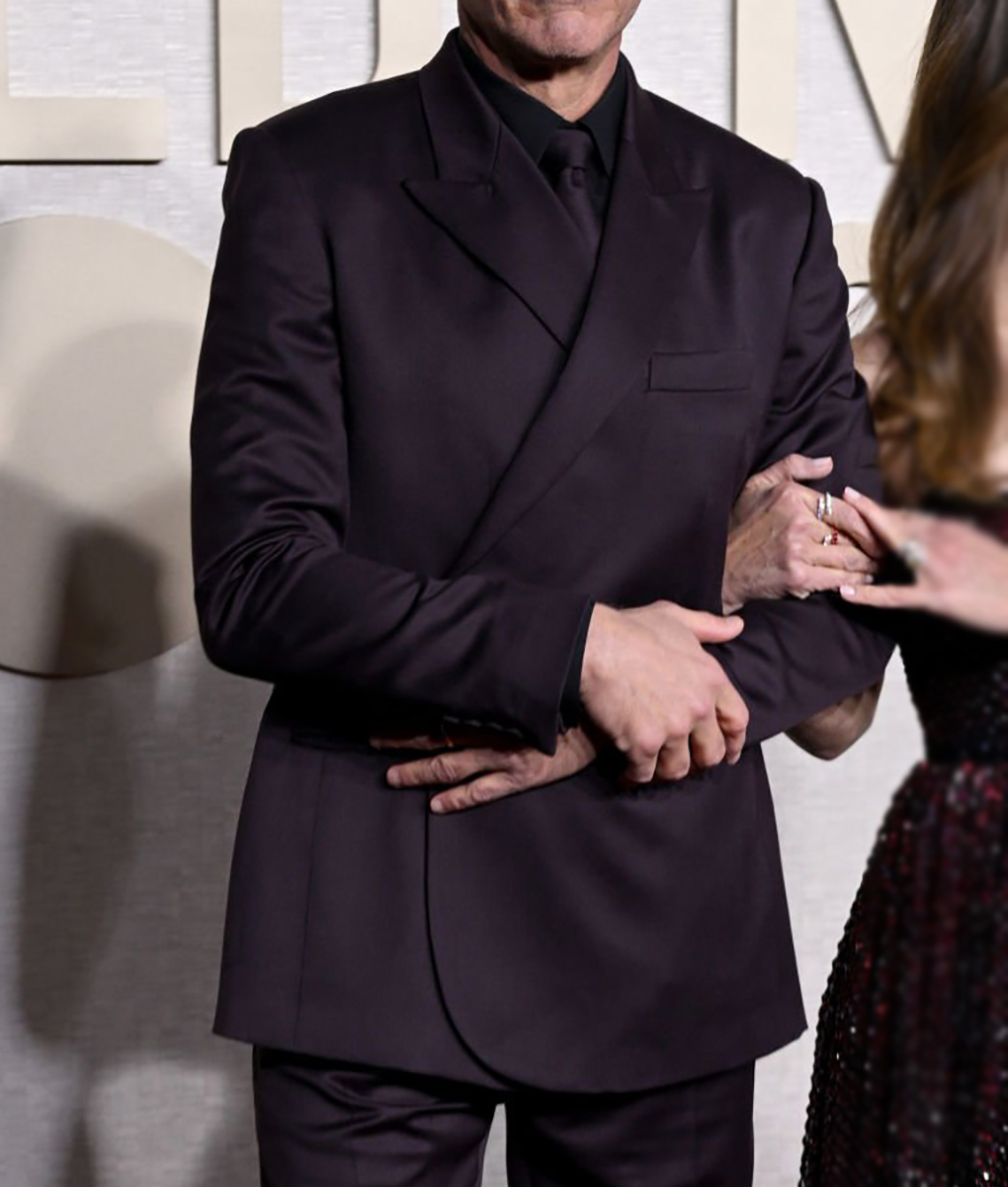 Robert Downey Jr. 81st Golden Globe Awards Purple Suit