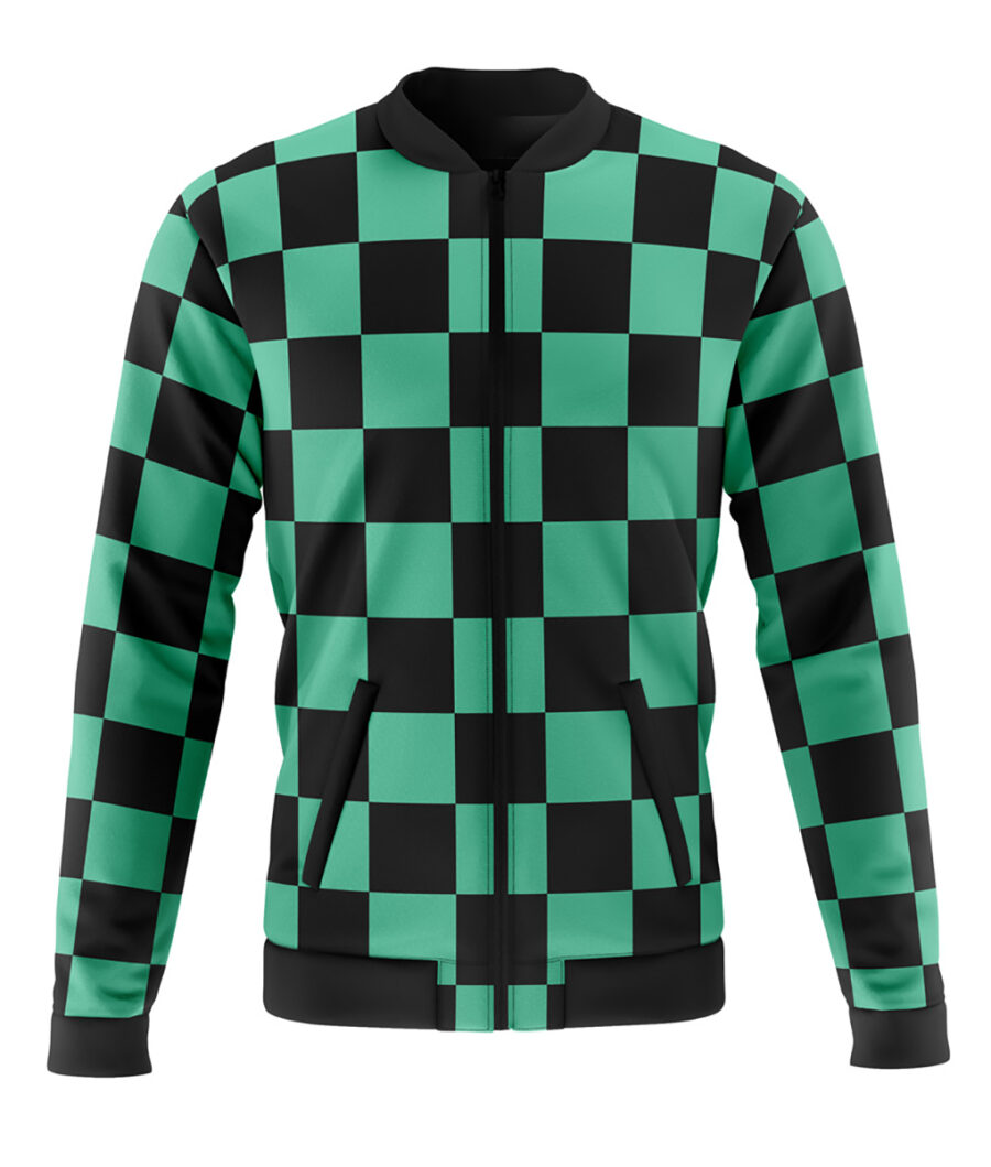 Demon Slayer Tanjiro Kamado Bomber Jacket