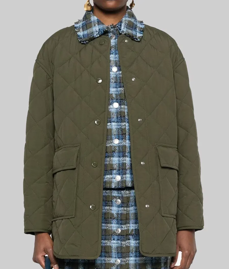 Adele Green Quilted Jacket - Adele Green Jacket