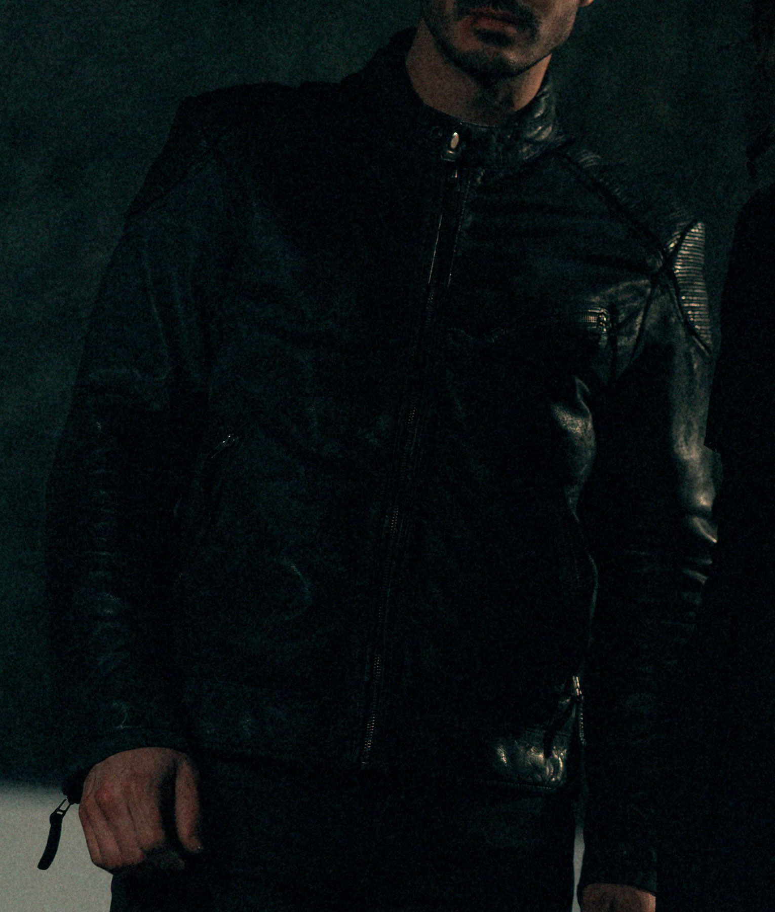 Chino Darín Iron Reign (Víctor Julve) Black Leather Jacket