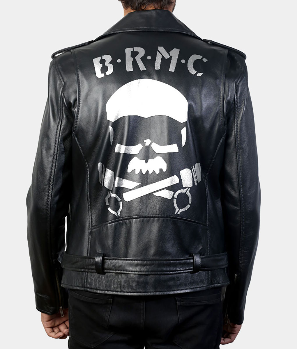 Men's Marlon Brando BRMC aka Black Rebels Motorcycle Club Leather ...
