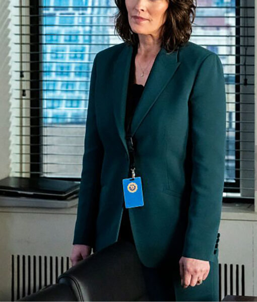 Agent Isobel Castille FBI (Alana De La Garza) Green Blazer