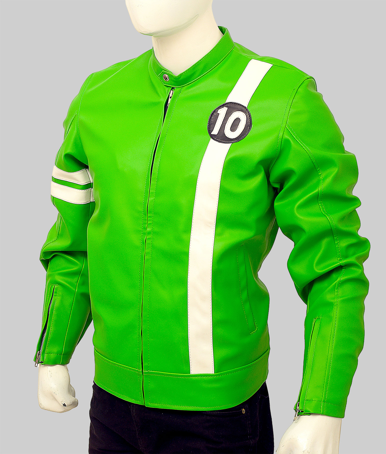 Ben 10 Alien Swarm Ben Tennyson Jacket - Ben 10 Green Jacket