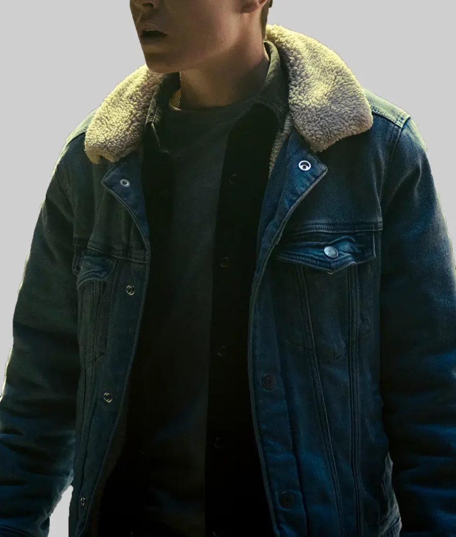 Elliot Page The Umbrella Academy (Viktor Hargreeves) Blue Denim Jacket