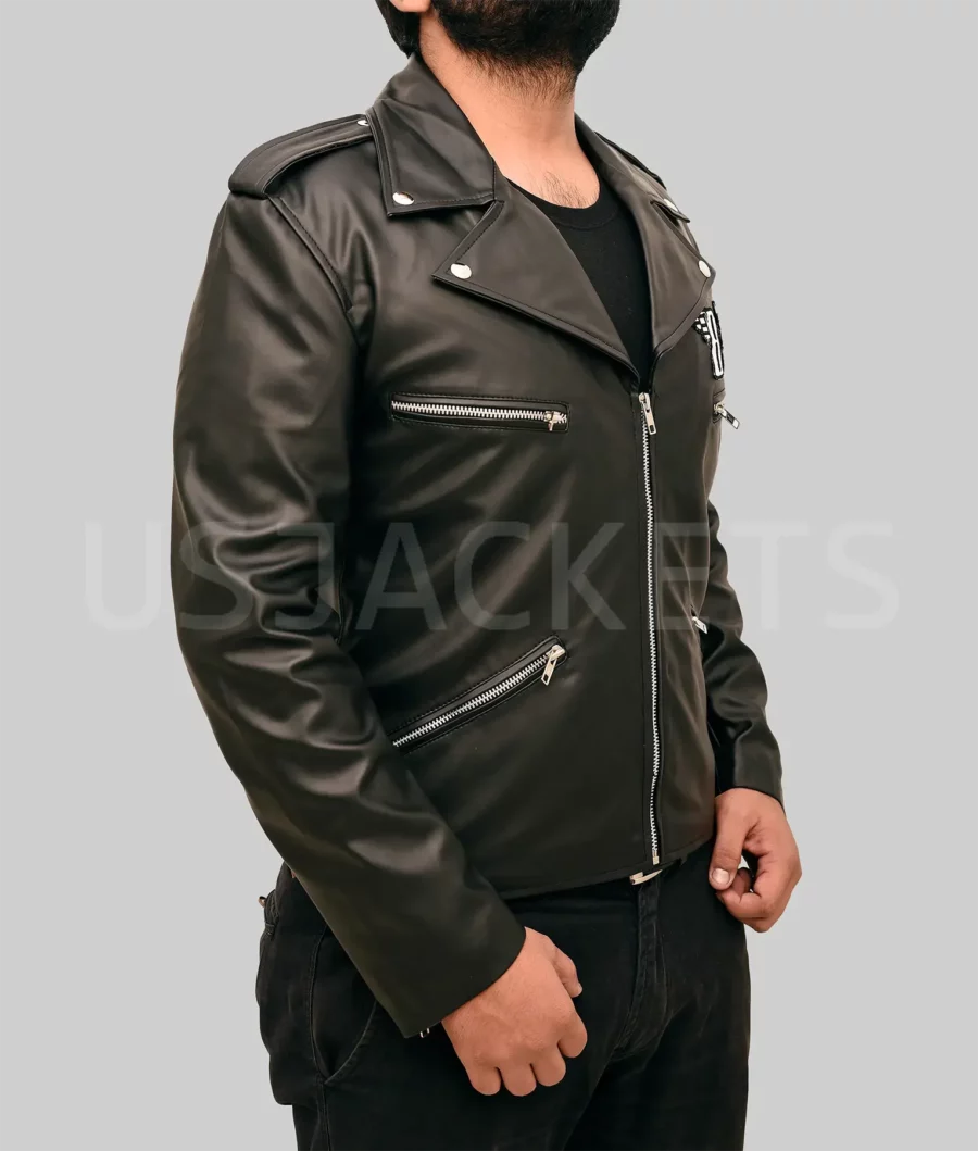 BSA Faith George Michael Rockers Revenge Leather Jacket - Usjackets