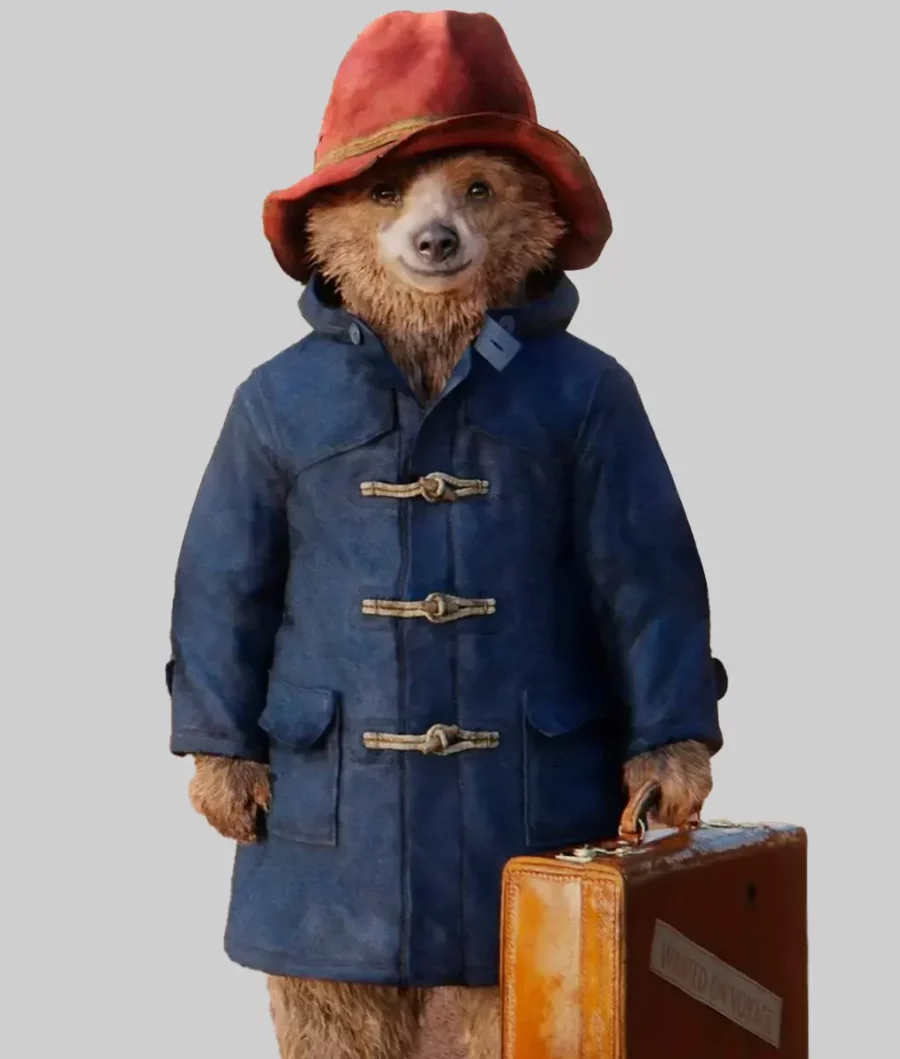 Paddington in Peru Blue Duffle Coat - Paddington Blue Duffle Coat