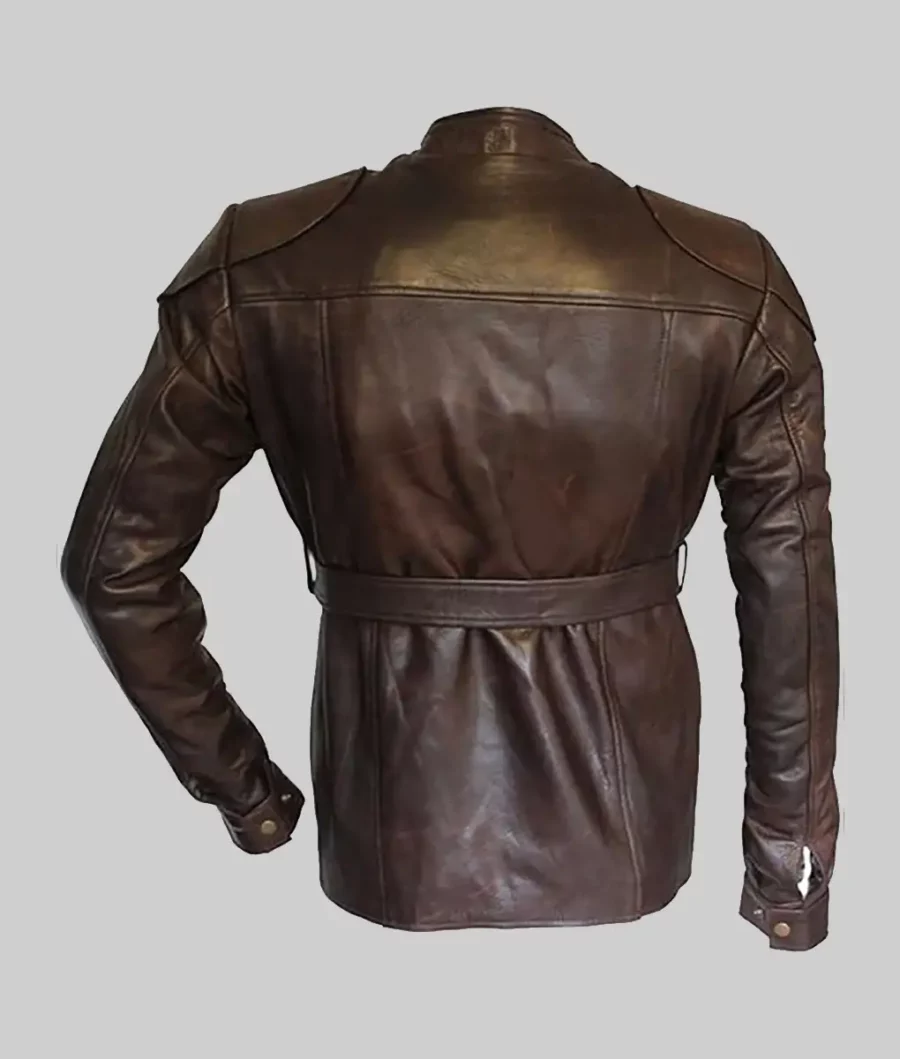 Brad Pitt The Curious Case of Benjamin Button Brown Leather Jacket ...