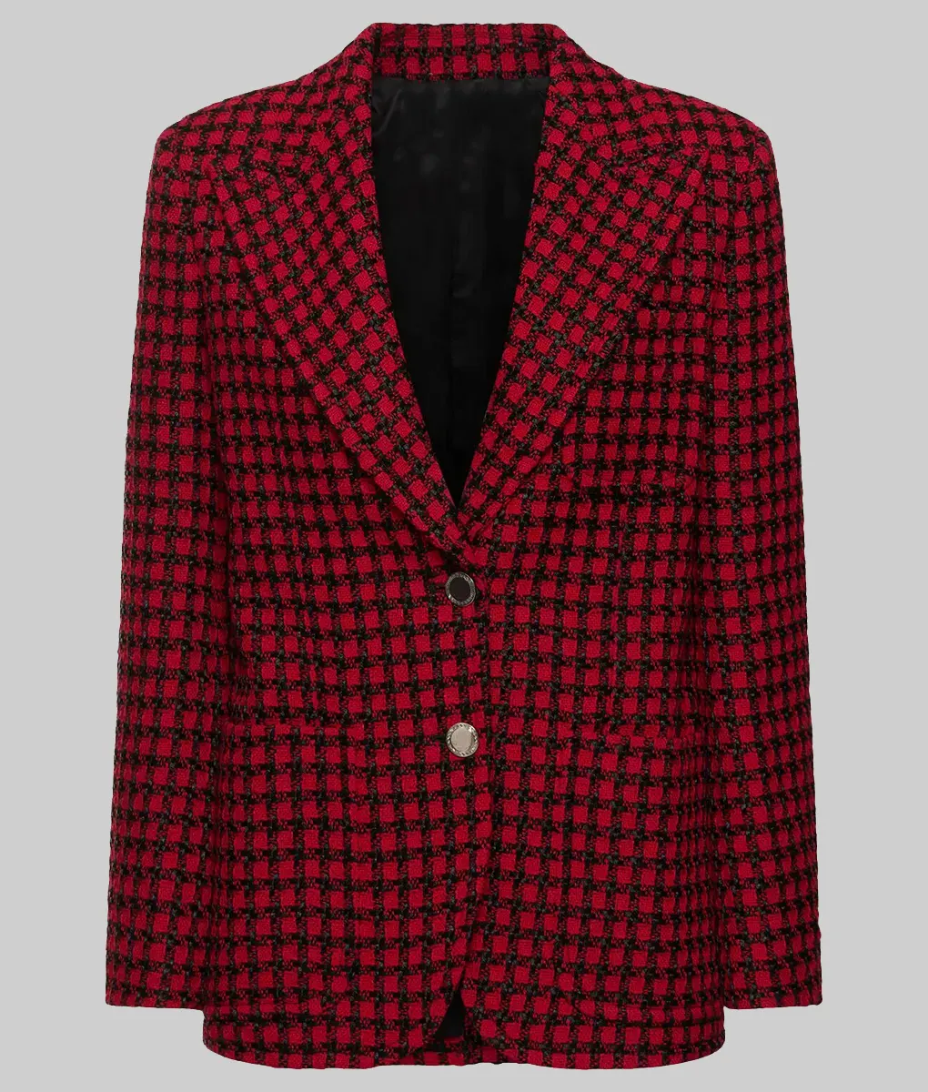 Chiefs Game at Arrowhead Stadium Taylor Swift Red Blazer | US Jackets