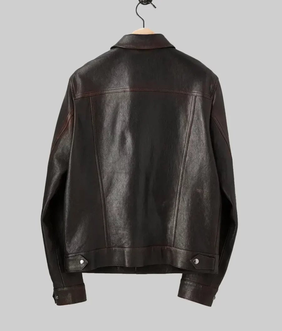Gerard Butler Brown Leather Jacket - US Jackets
