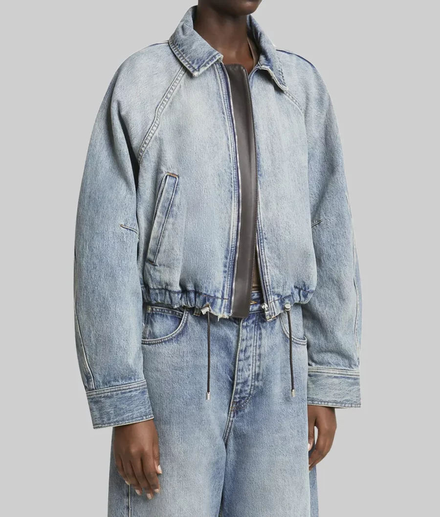 Phoebe Dynevor’s Blue Denim Jacket | US Jackets