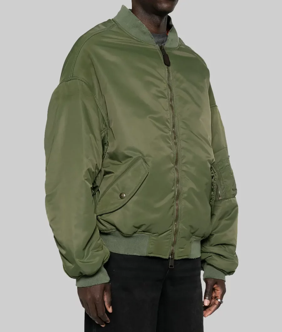 Tracee Ellis Ross Green MA 1 Bomber Jacket - US Jackets