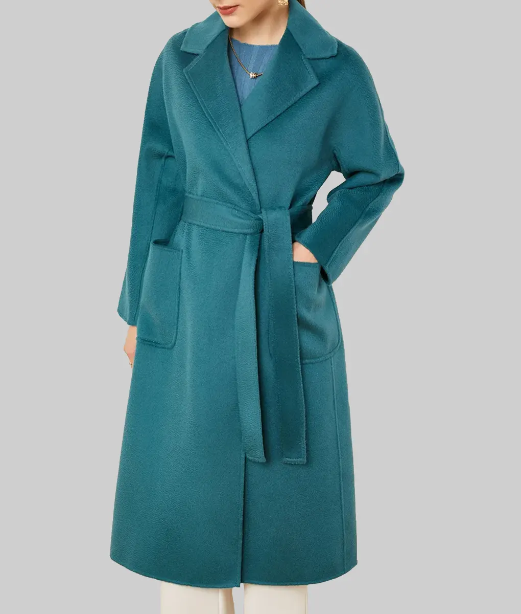 Another Simple Favor Anna Kendrick (Stephanie Smothers) Wool Coat | US ...